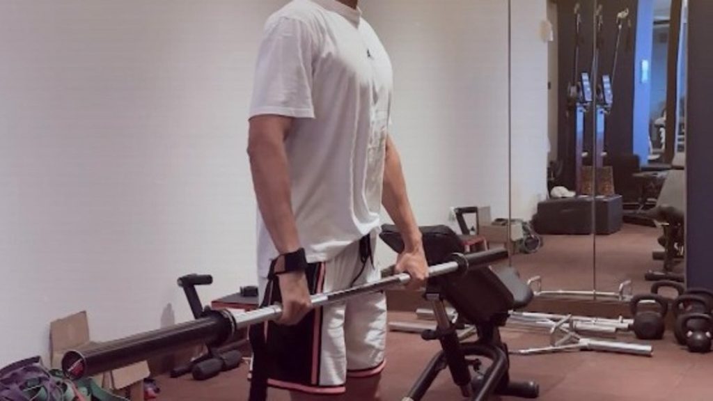Fitness goals from the skipper!