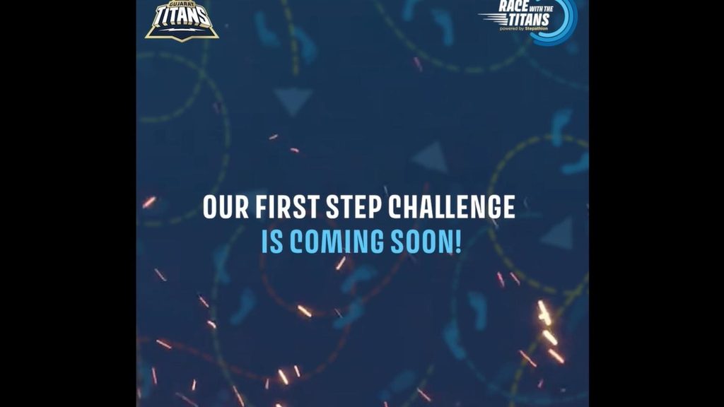 First step-challenge with Race With The Titans coming your way! Steps # ...