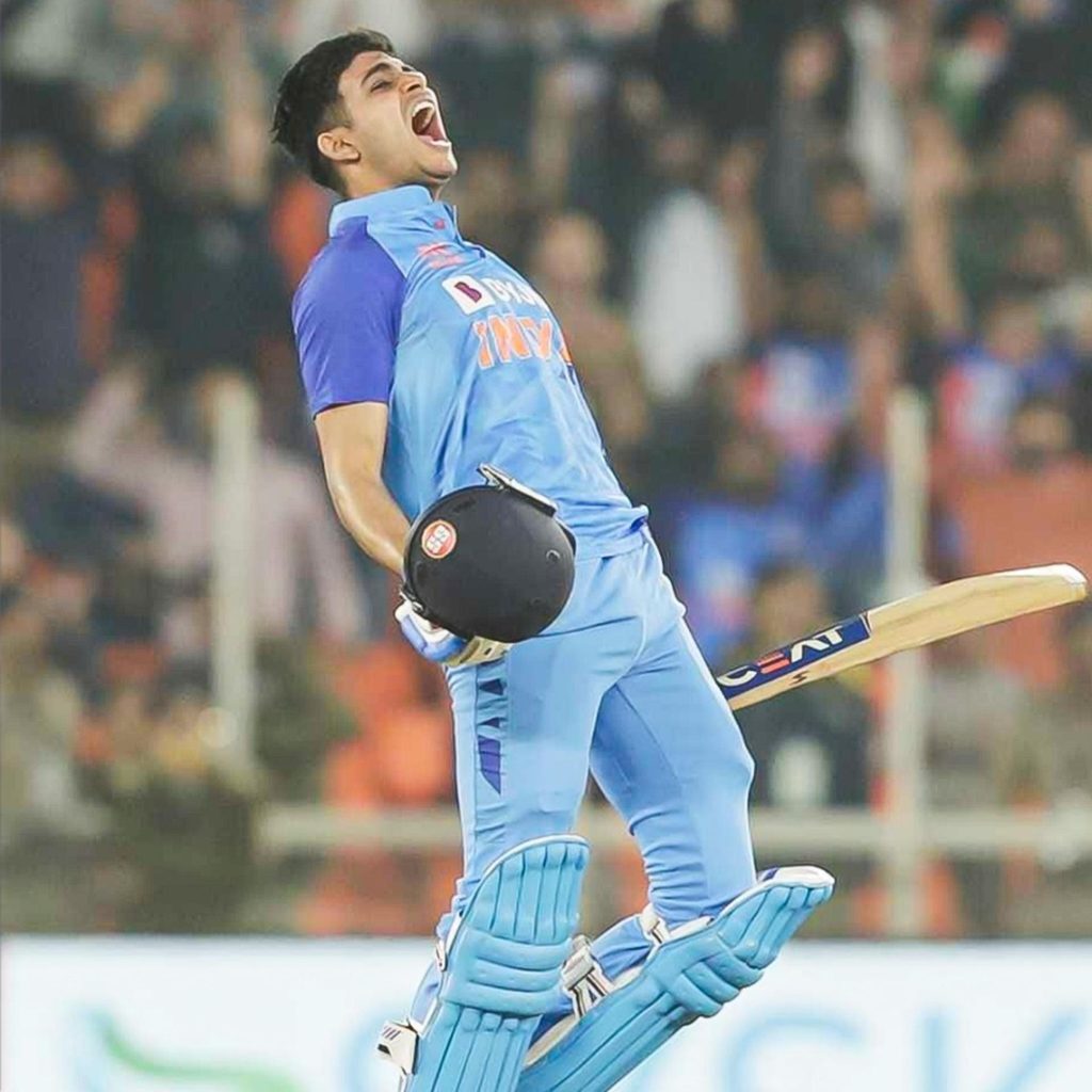Shubman Gill marks return to home stadium with first T20I century Shubman Gill marks return to home stadium with first T20I century
