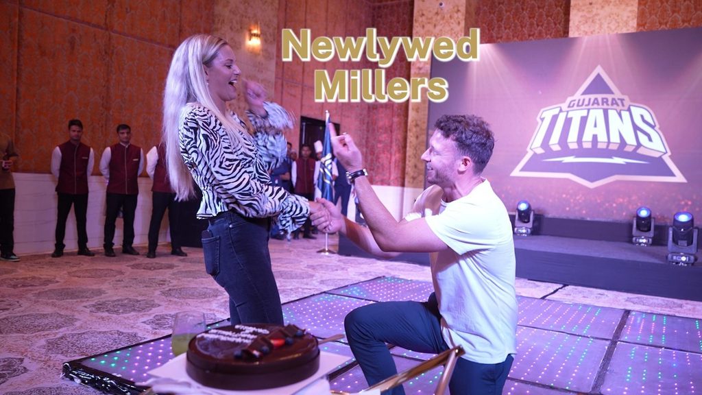 David and Camilla Miller relive their magical moment