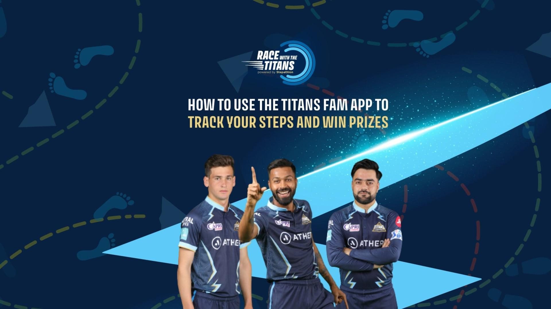 How to use the Titans FAM App to track your steps, win prizes and start your fitness journey.