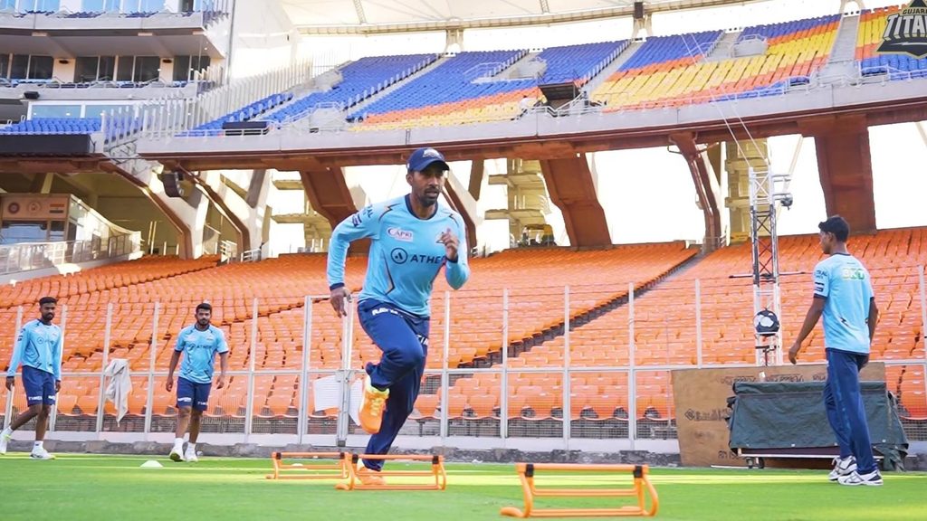 Gujarat Titans | Training ground ft. sensational Saha!
