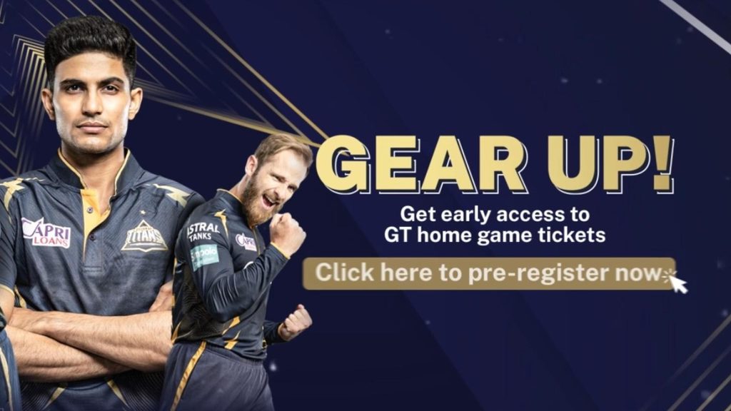 Pre-registration for home match tickets are LIVE!