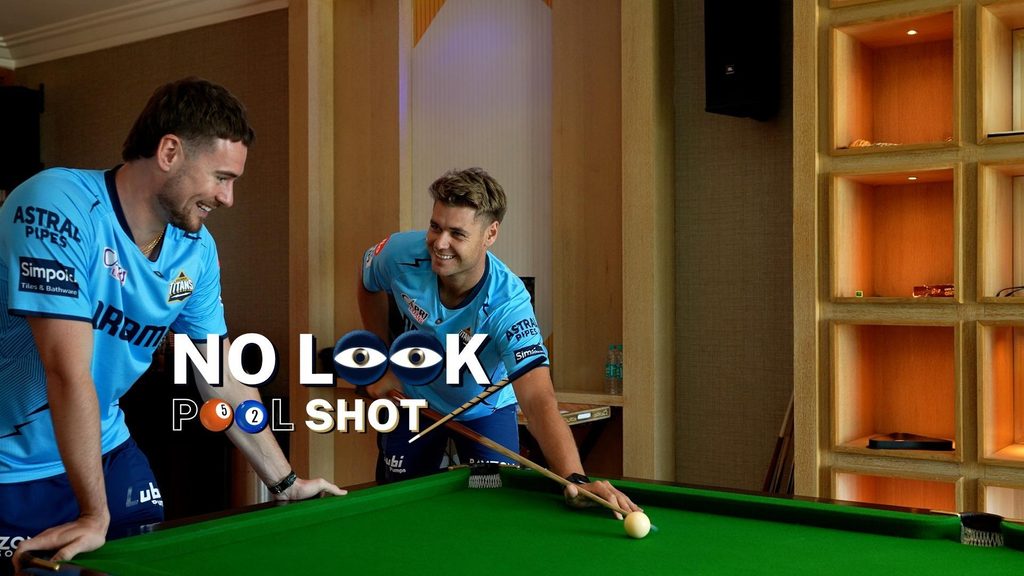 No Look Pool Shot ft. Joshua Little and Spencer Johnson